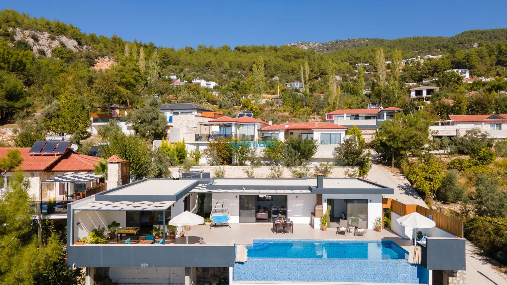 Villa Azra İslamlar | Kalkan İslamlar Kiralık Villa, Ovillam.com