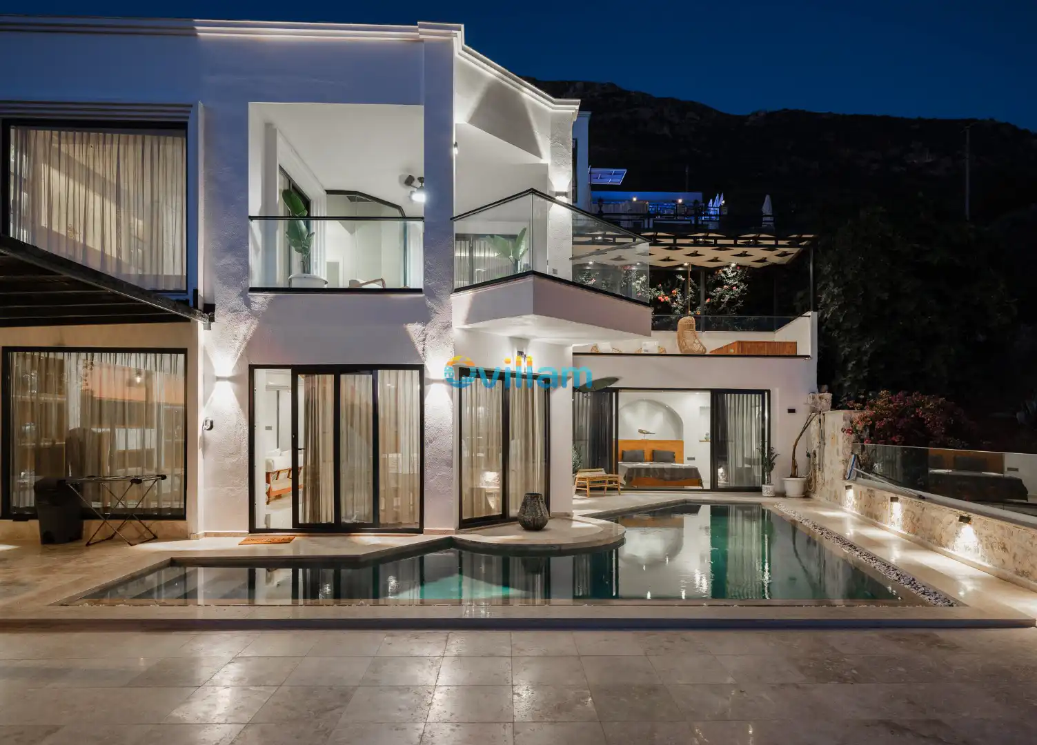 Villa Nisa Kalkan | Kalkan Kiralık Villa, Ovillam.com