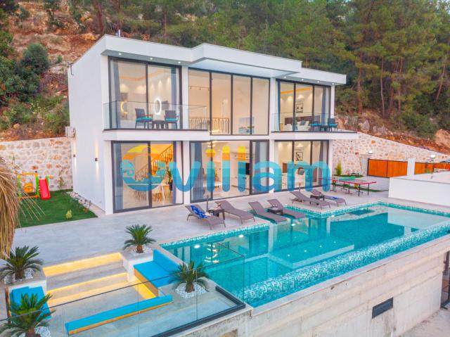 Villa Azure Üzümlü | Kalkan Üzümlü Kiralık Villa, Ovillam.com