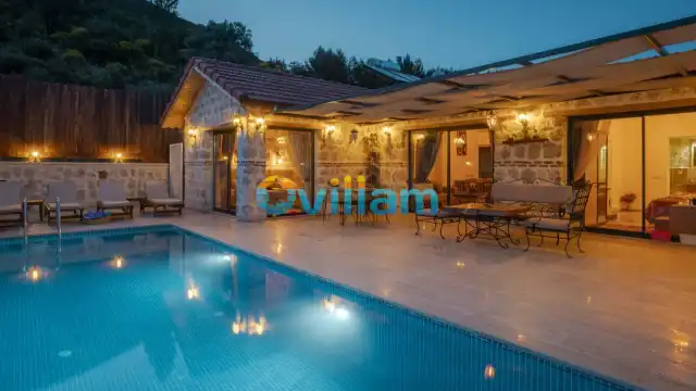 Villa Elisam | Kalkan Sarıbelen Kiralık Villa, Ovillam.com